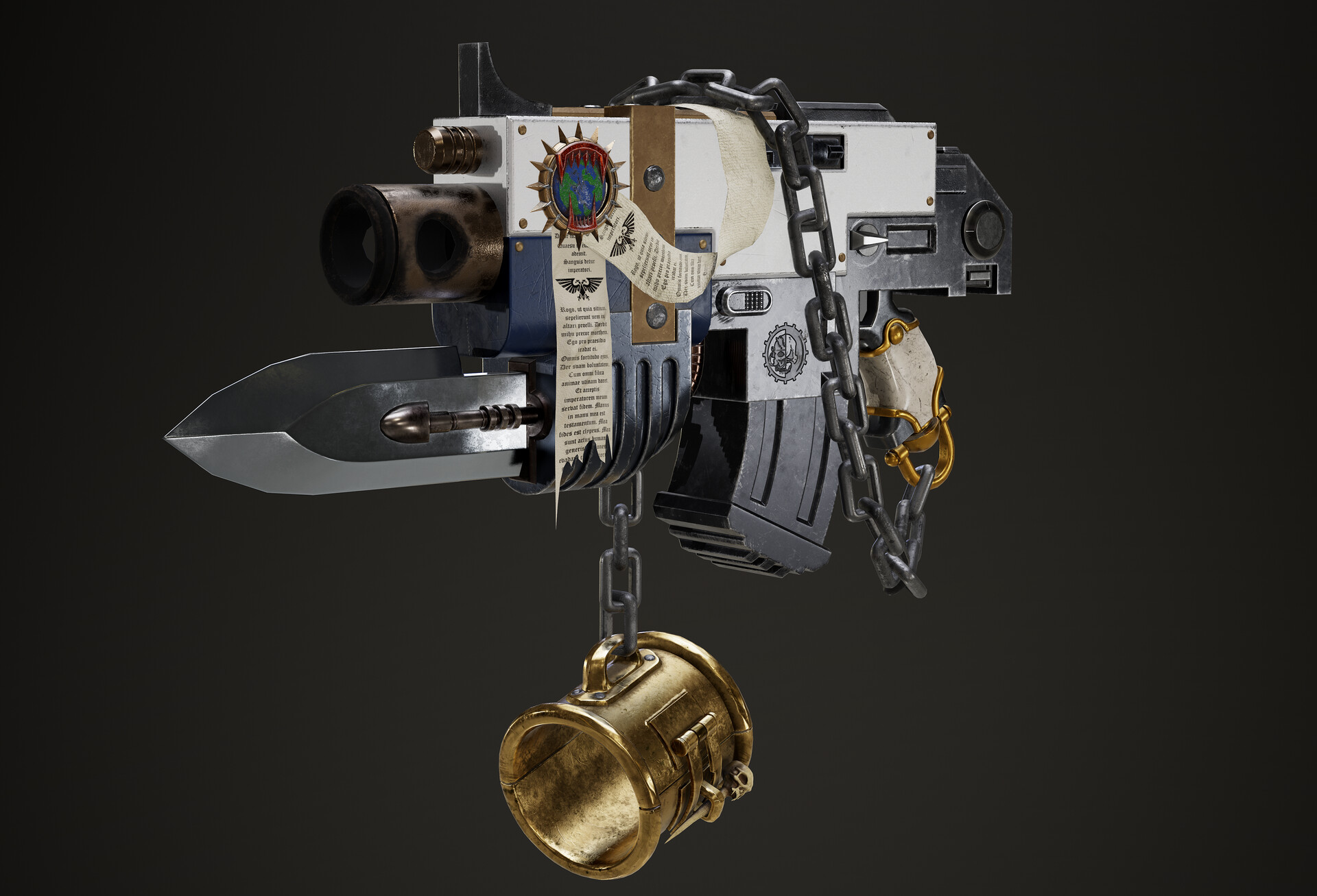 ArtStation - World Eaters Bolter