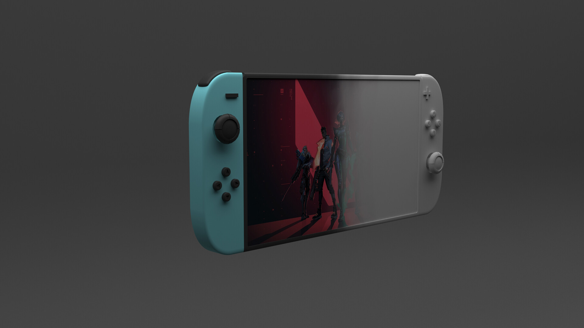 ArtStation - 3D NINTENDO SWITCH RENDER