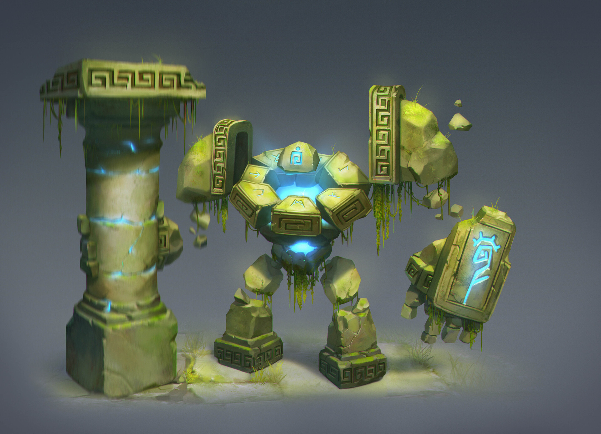 ArtStation - Stone Golem
