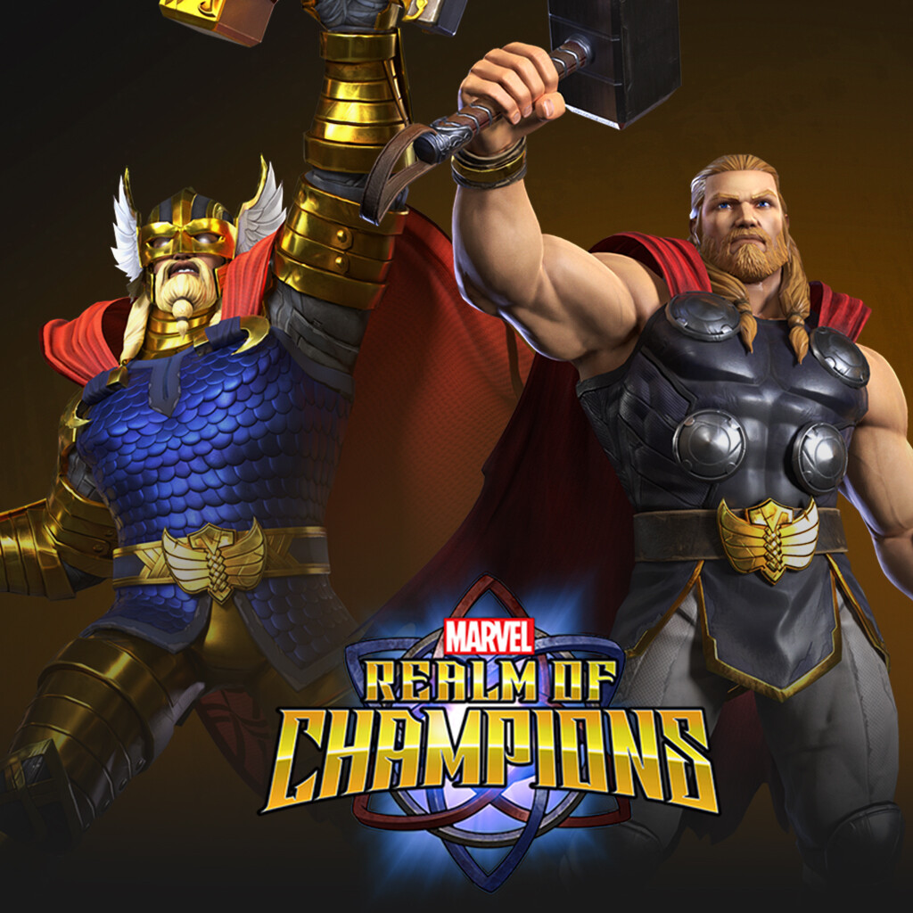 ArtStation - Marvel Realm of Champions: Thor stuff