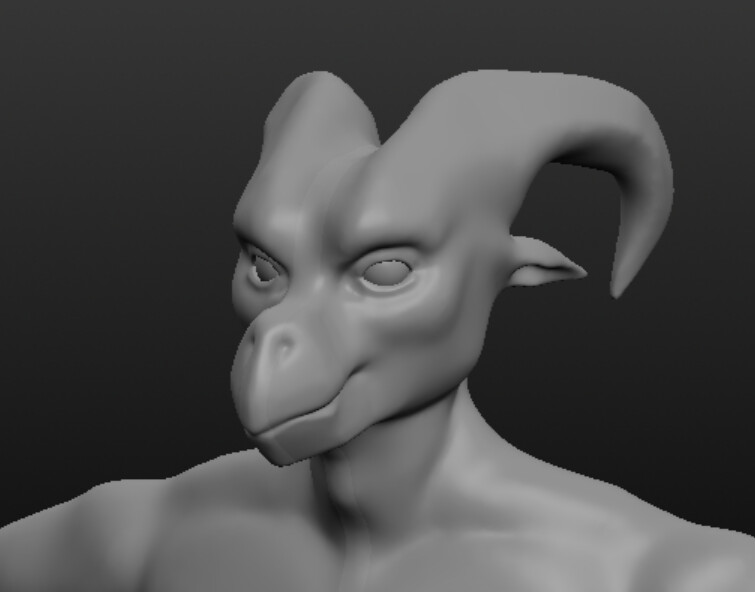 ArtStation - Anthropomorphic Dragon