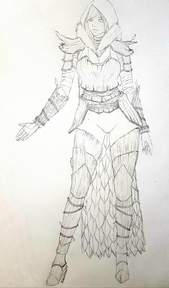 ArtStation - Wood armor