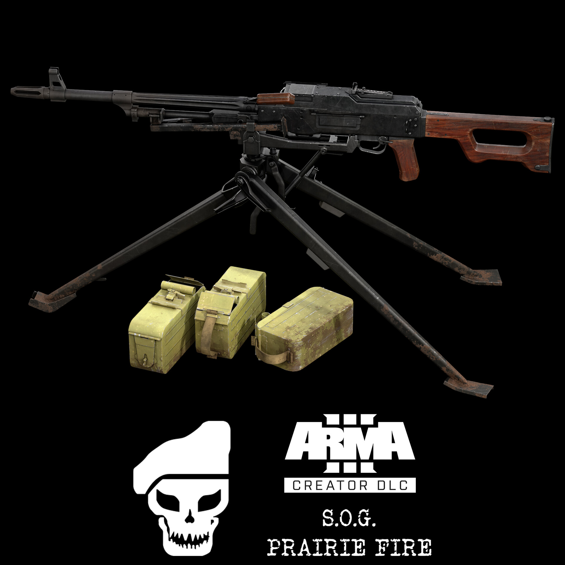 ArtStation - PKM - Arma 3 Creator DLC : S.O.G Prairie Fire