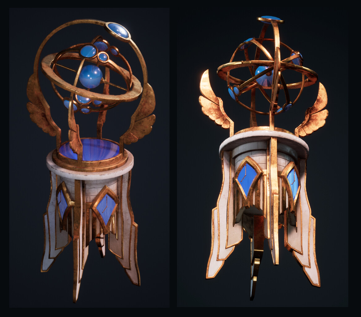 ArtStation - Noble Building Globe