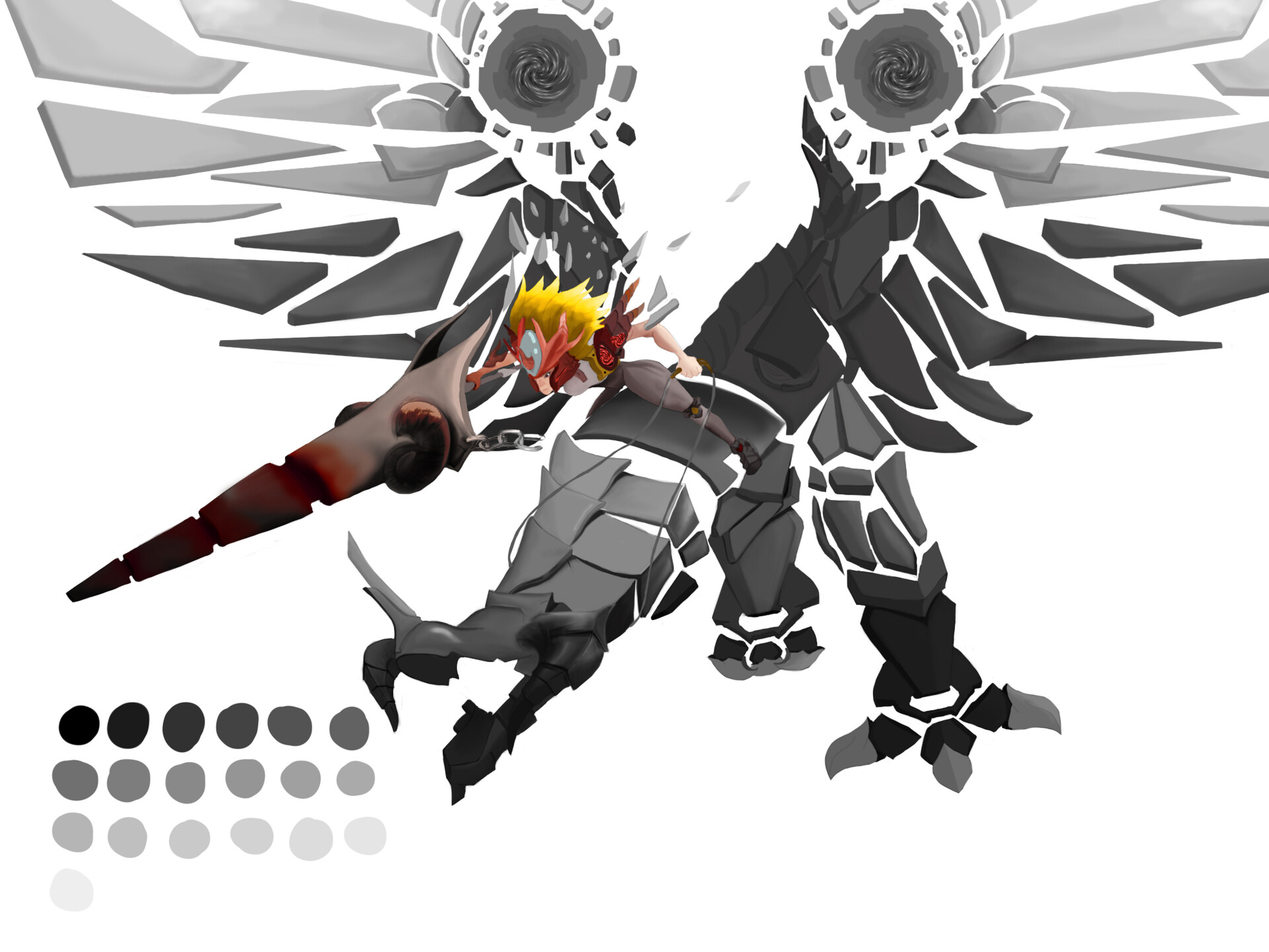 ArtStation - Rell, the Iron Maiden (Fan concept art)