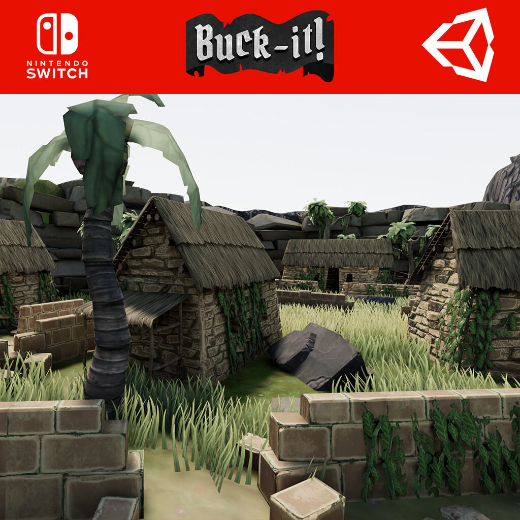 ArtStation - Buck It! - Game Environment for Nintendo Switch