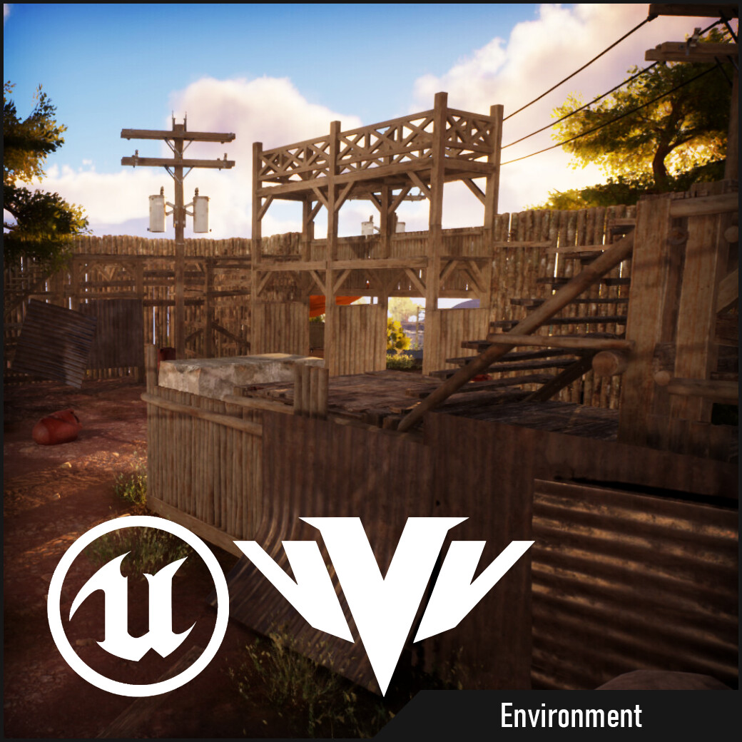 ArtStation - Modern Roman Camp