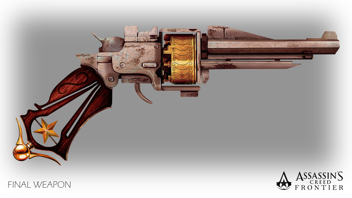 ArtStation - Assassin's Creed University Project. - Frontier. - Weapon