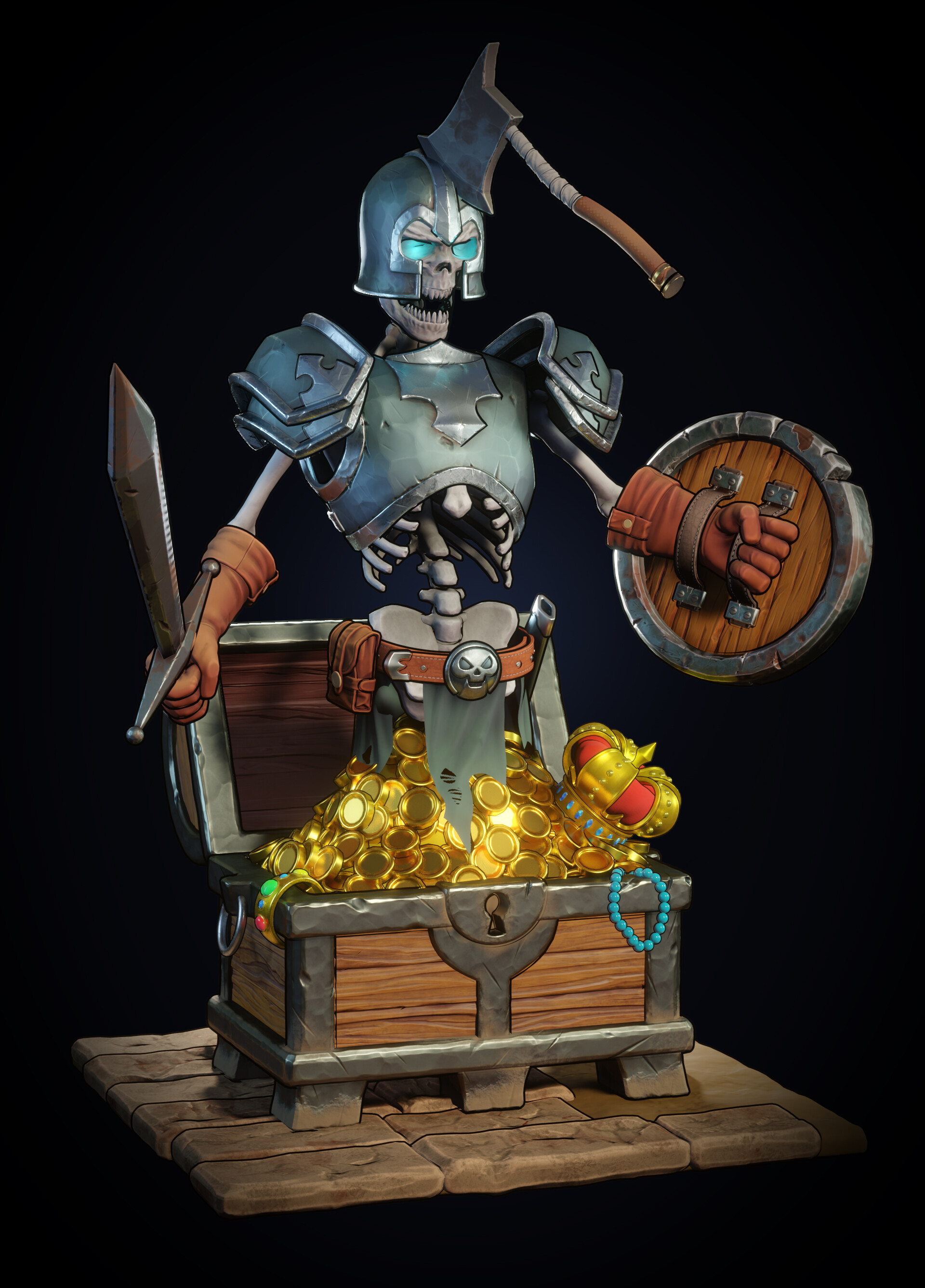 ArtStation - Chest monster