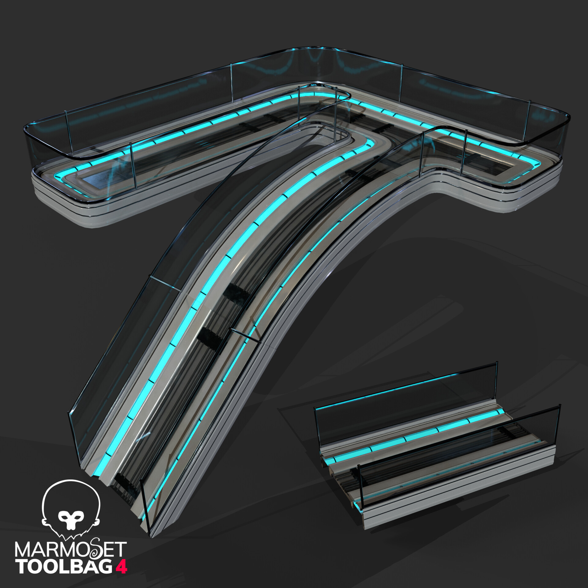 ArtStation - Sci-fi bridge module