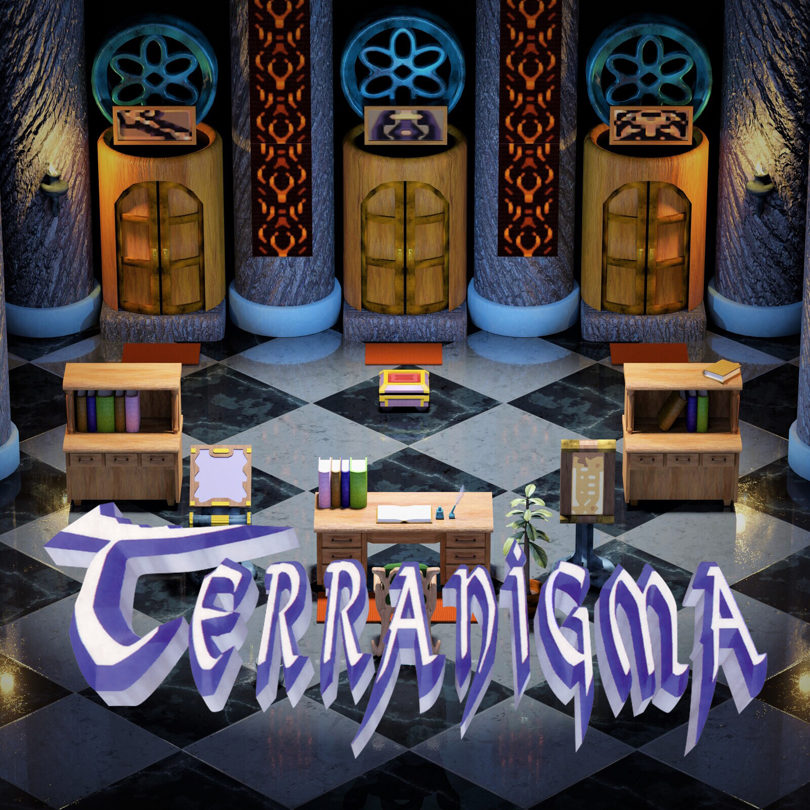 ArtStation - Terranigma - Menu Box Remake