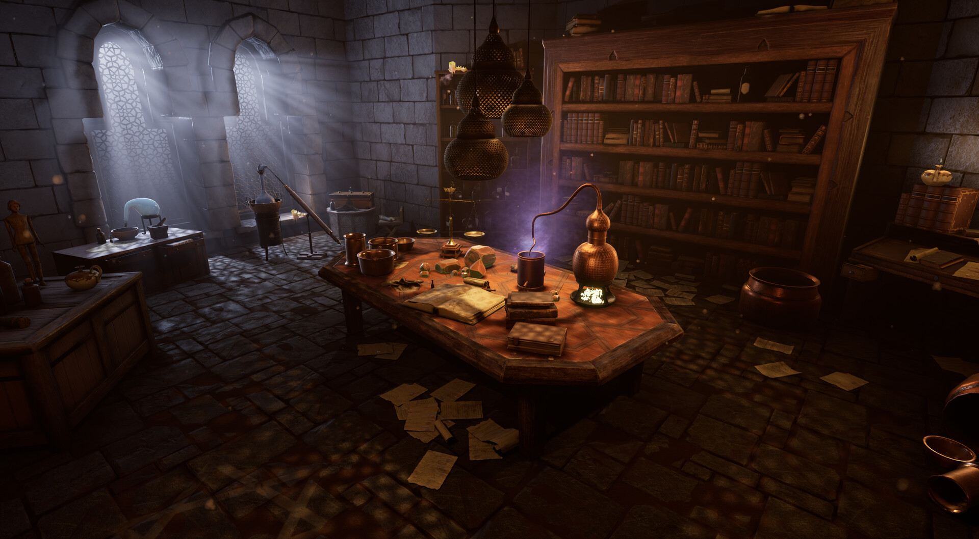 ArtStation - Alchemist Room