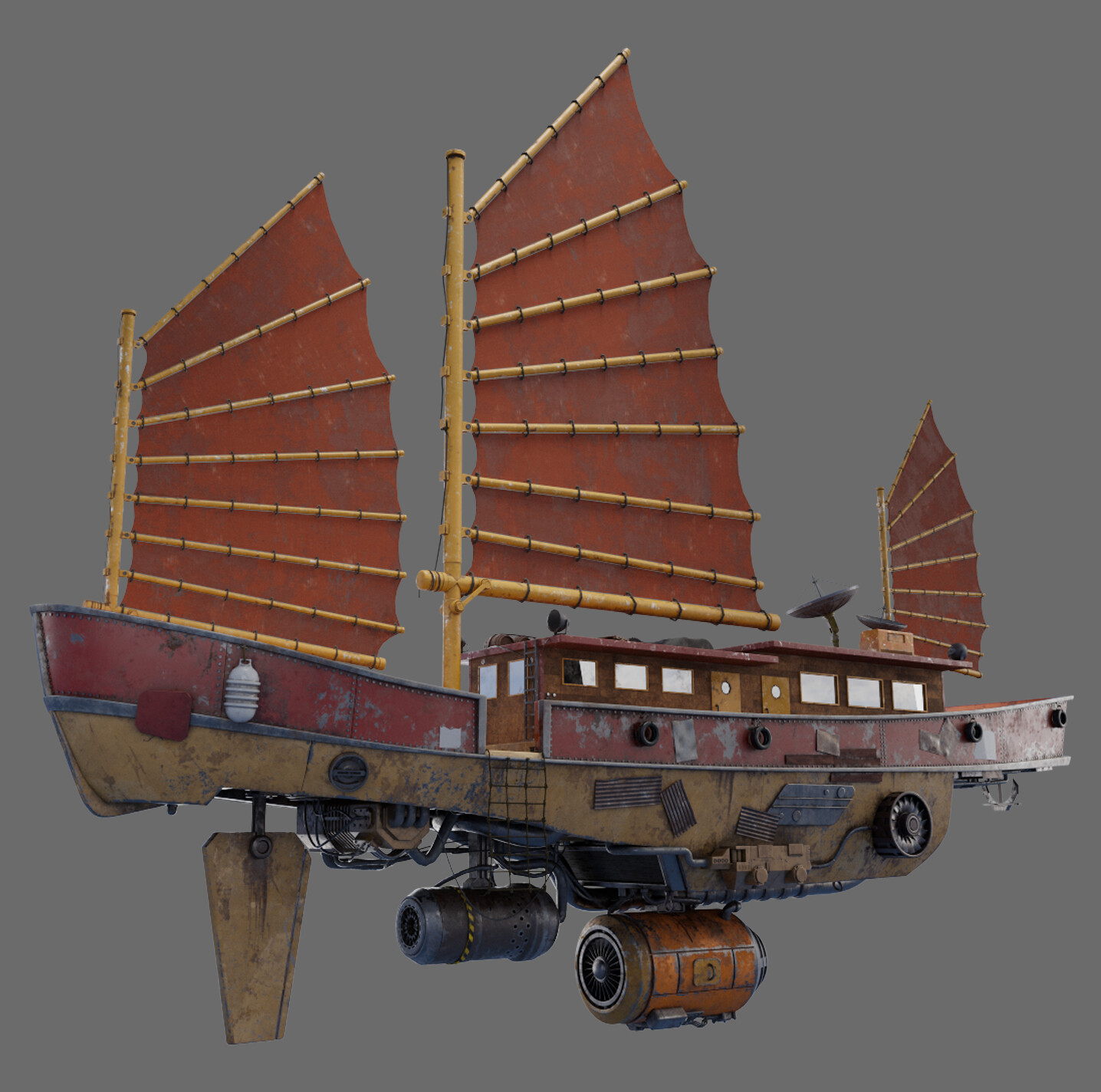 ArtStation - Boat - CBP Project