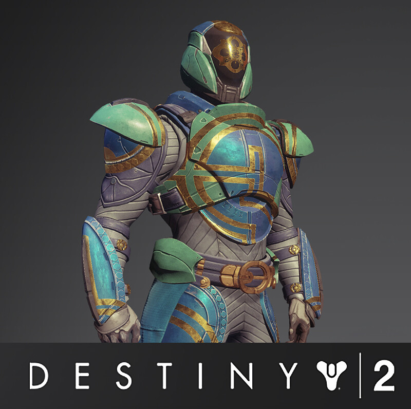ArtStation - Destiny 2 S6 spring armor Titan
