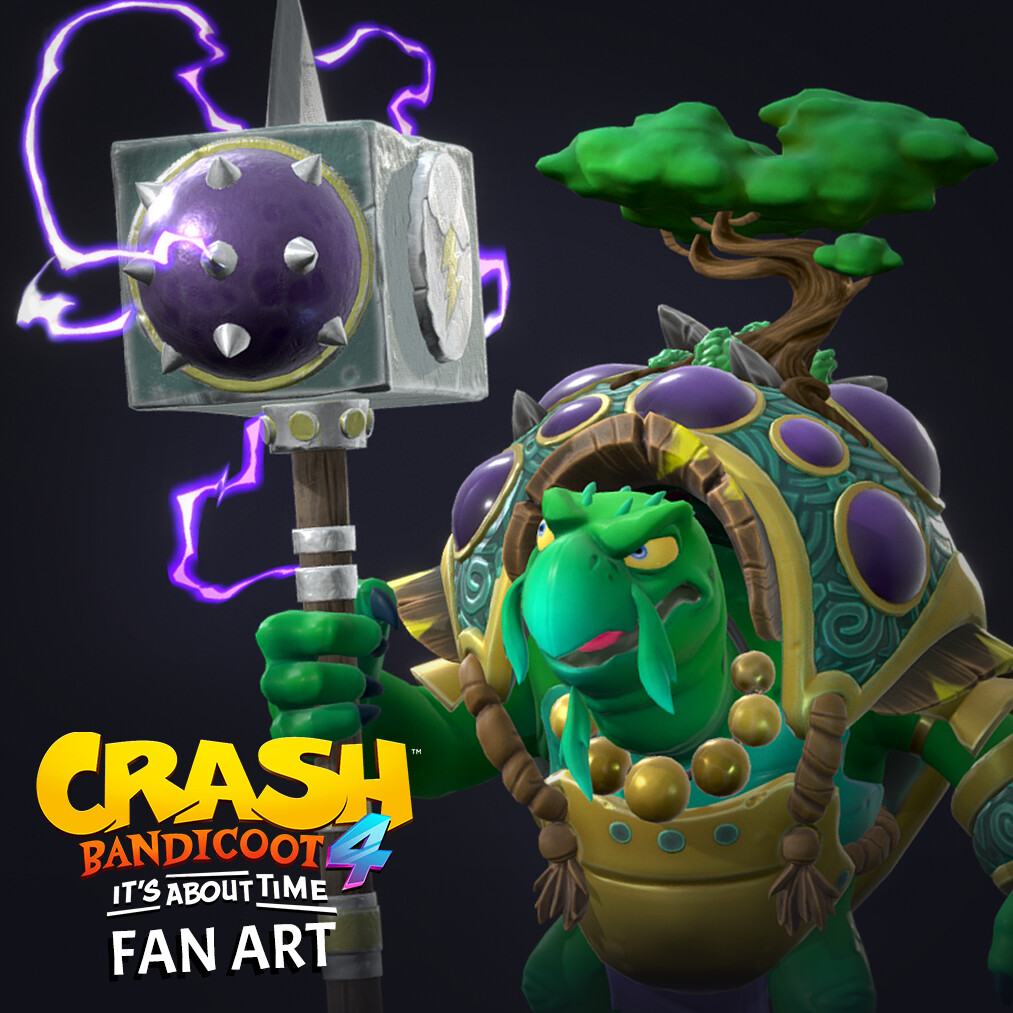 ArtStation - Thunder Turtle - Crash Bandicoote 4 Fan Art