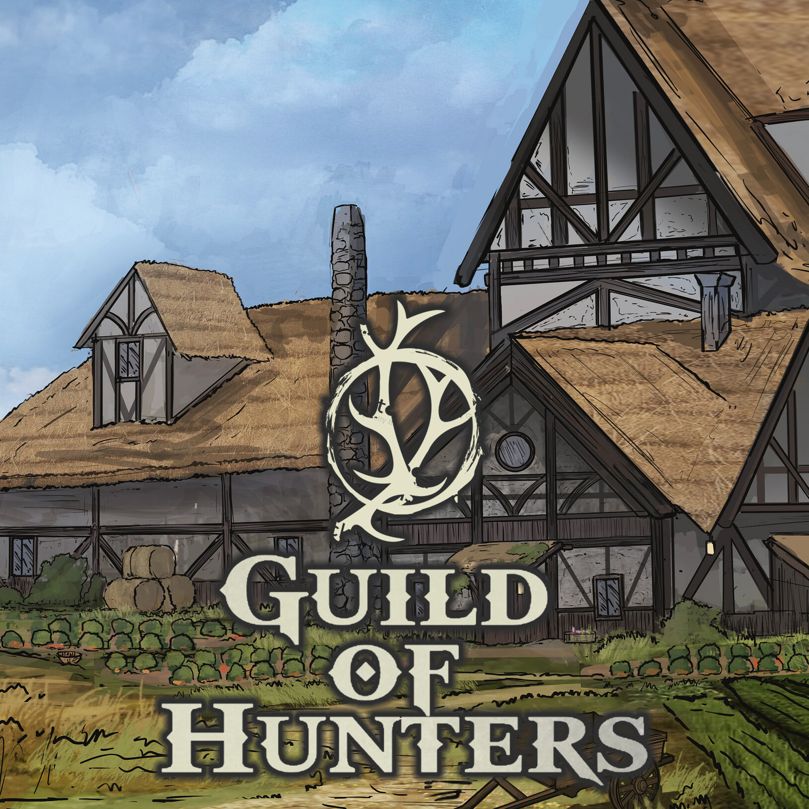 ArtStation - Guild of Hunters Linework & Rough sketches