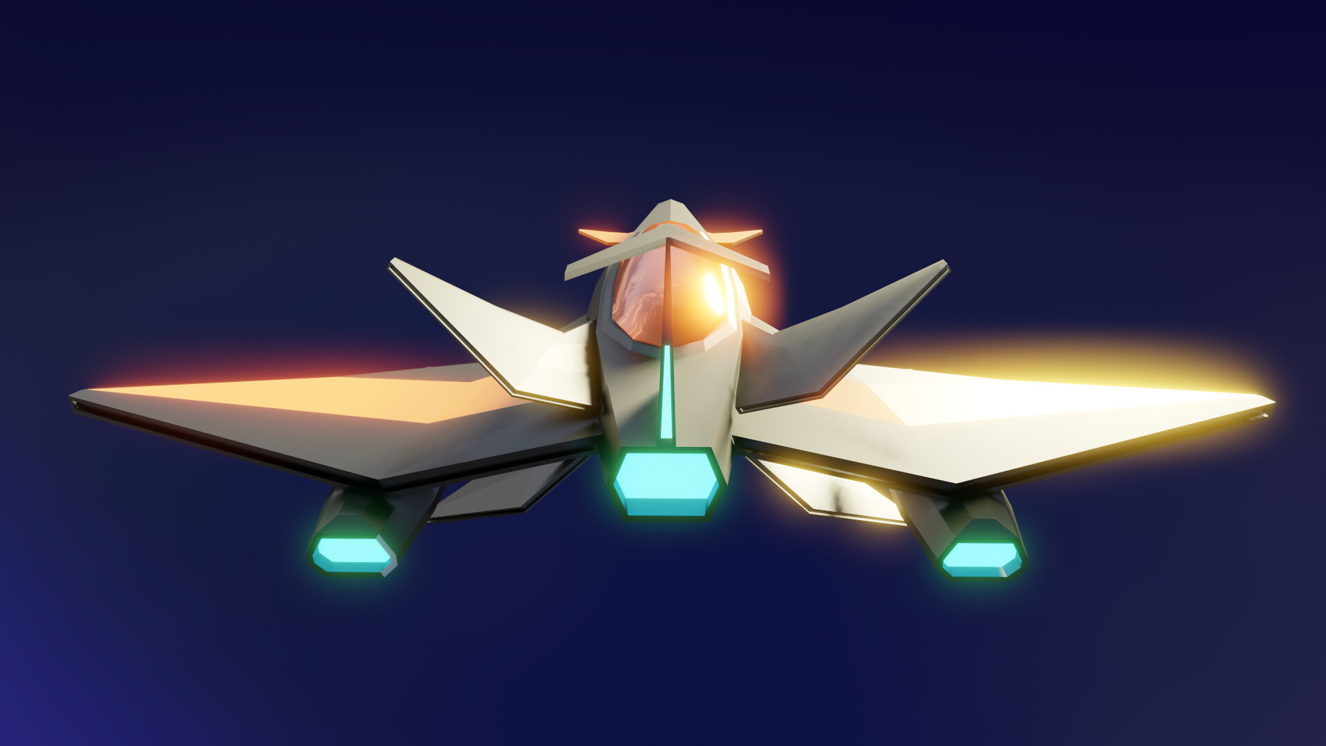 ArtStation - Starfox Inspired Arwing