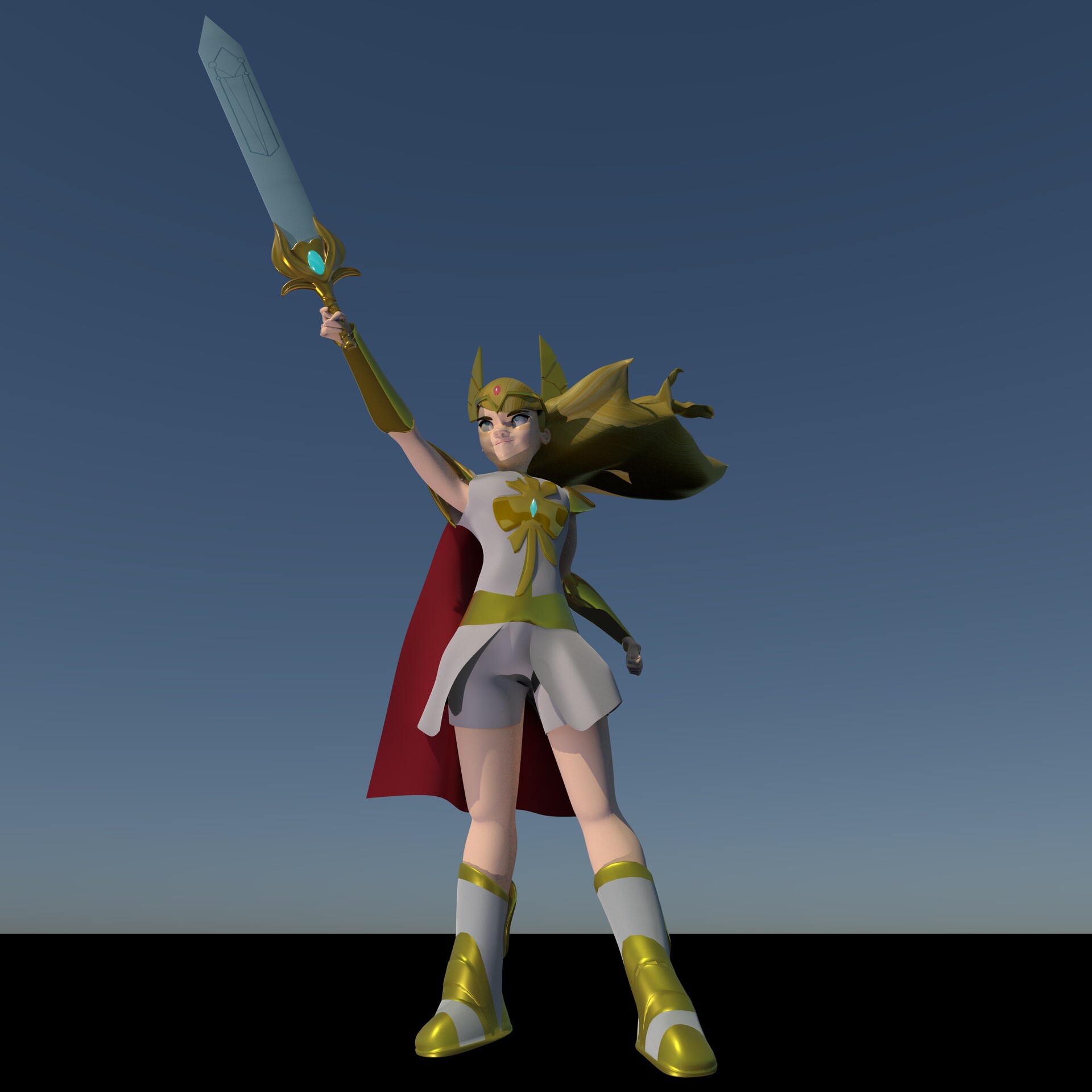 ArtStation - She Ra 3D