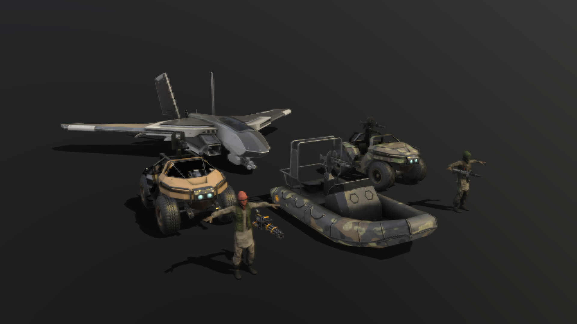 ArtStation - Military Asset Pack