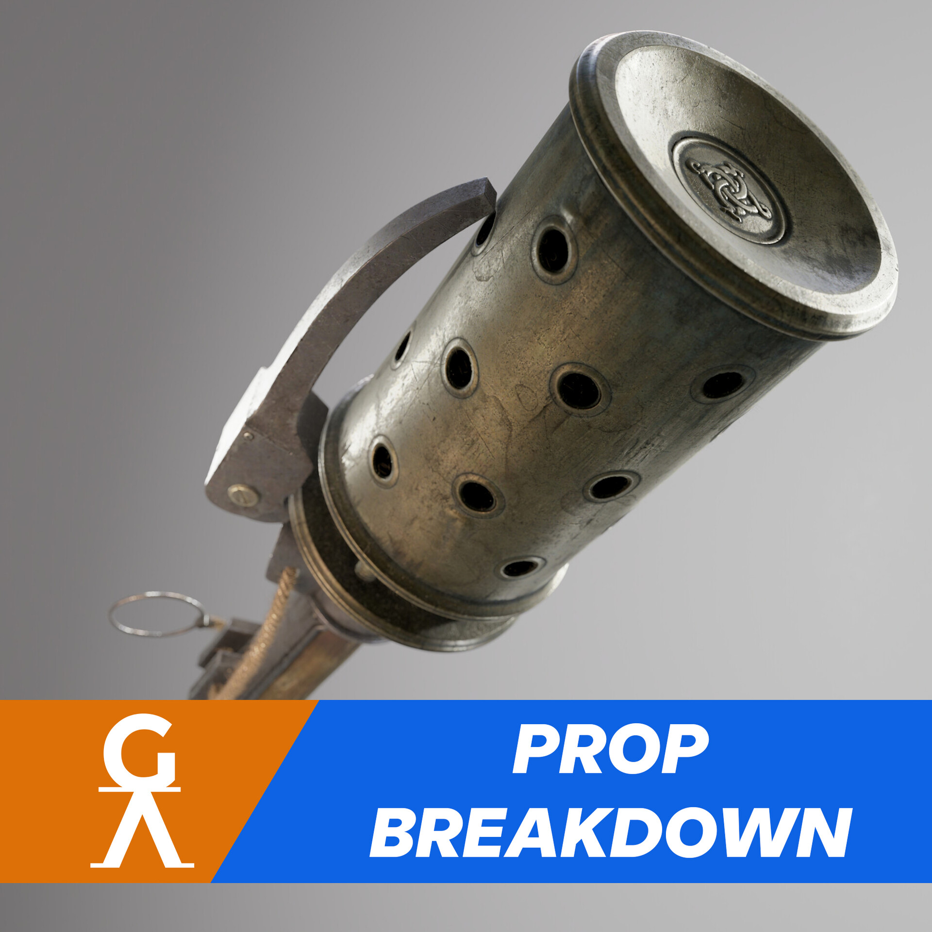 ArtStation - Black Gas Grenade – Prop Breakdown – Jatin Gupta