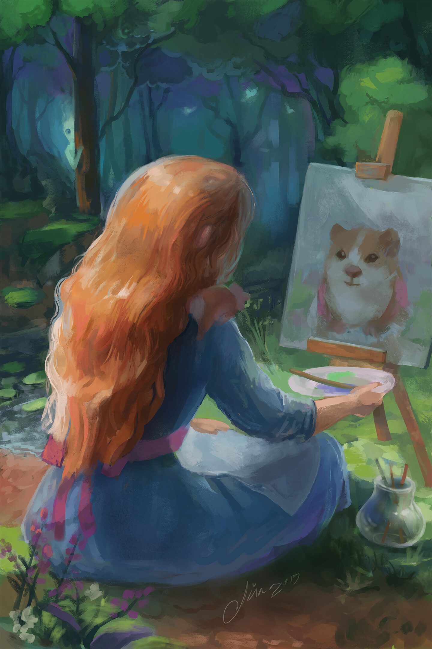 ArtStation - Painter in heaven