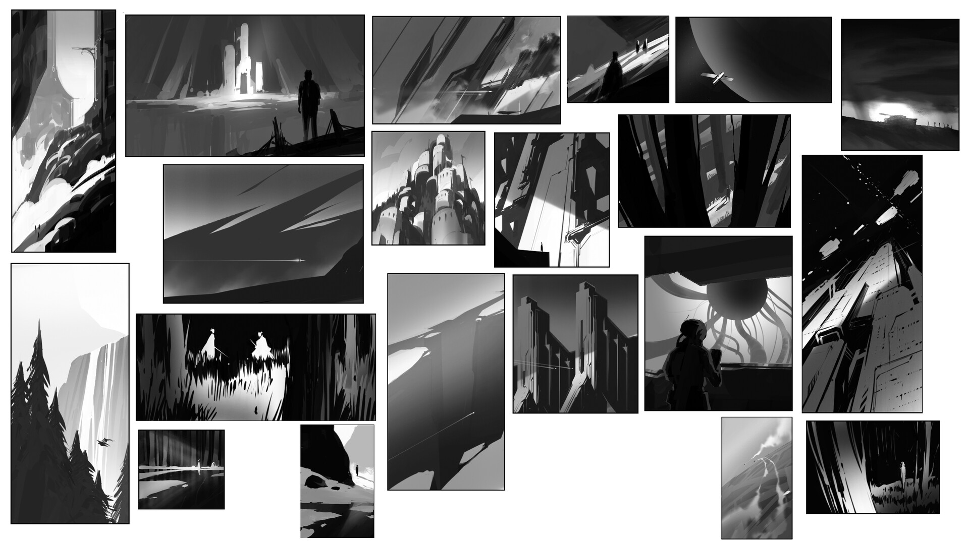 ArtStation - Graphic comps