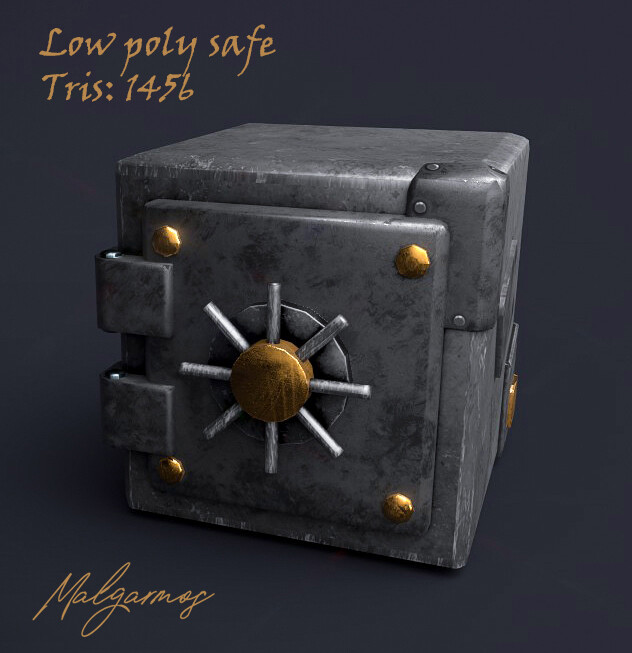 ArtStation - Low Poly Safe