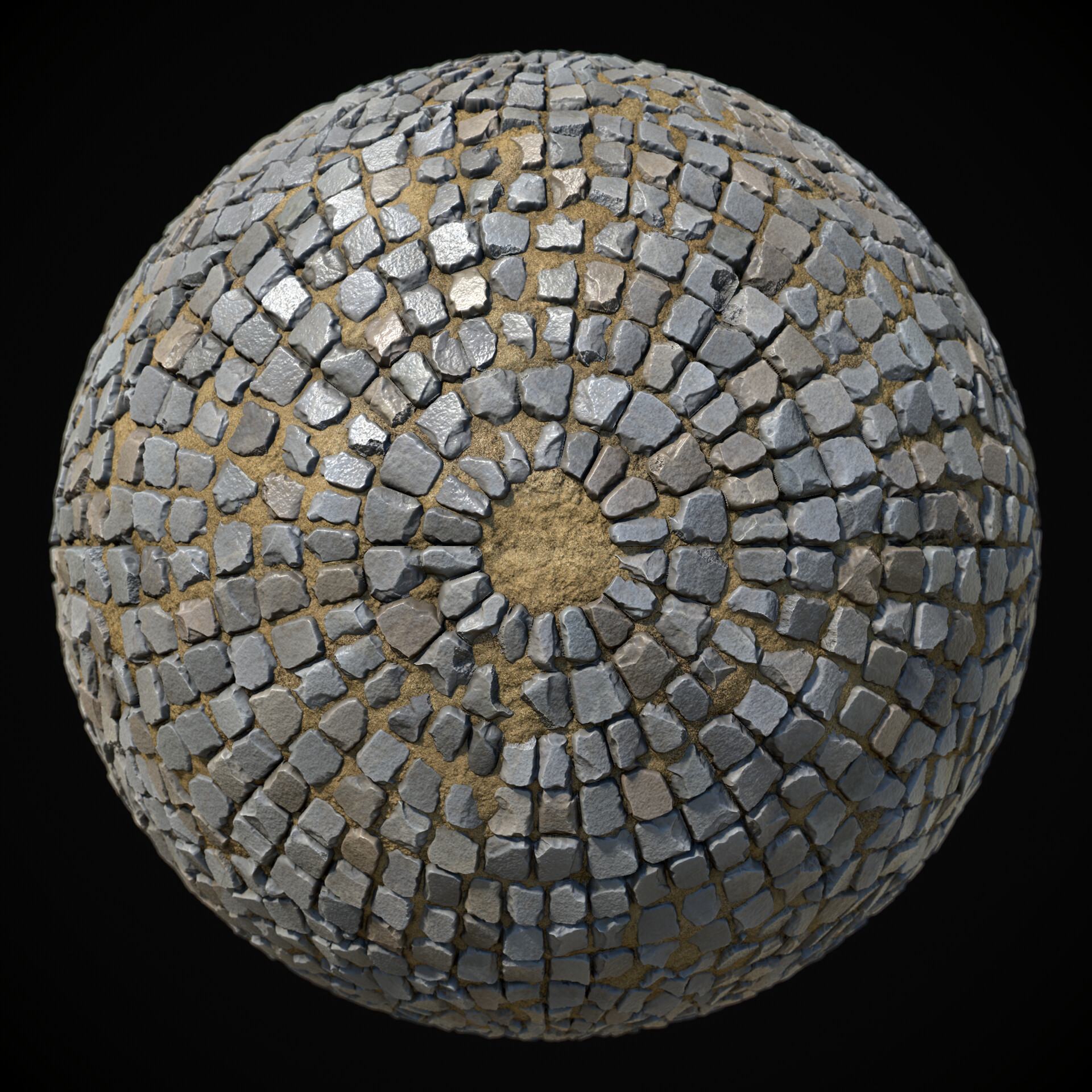 ArtStation - Cobblestone material