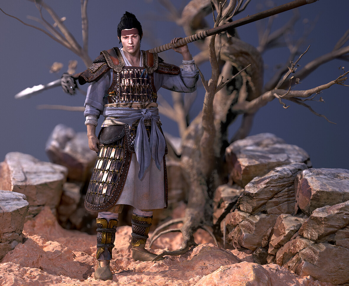 ArtStation - The assets of The Young General