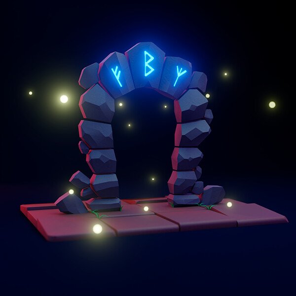 ArtStation - Runes portal