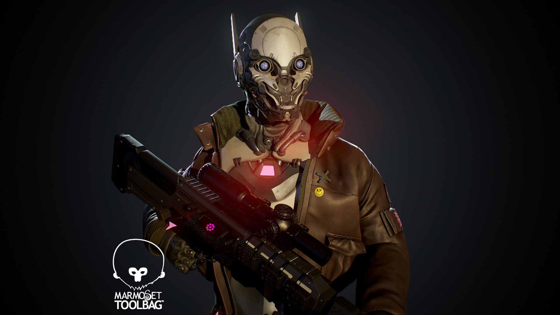 ArtStation - AXIS - The Robot Bounty Hunter