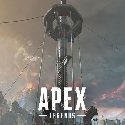 ArtStation - Apex Legends - World's Edge (Skyhook Elevator)