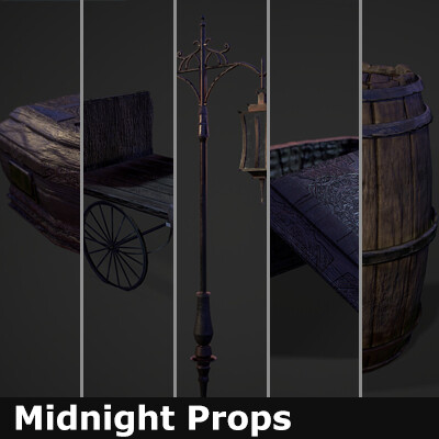 ArtStation - Midnight Props