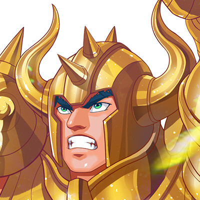 ArtStation - Saint Seiya_cow