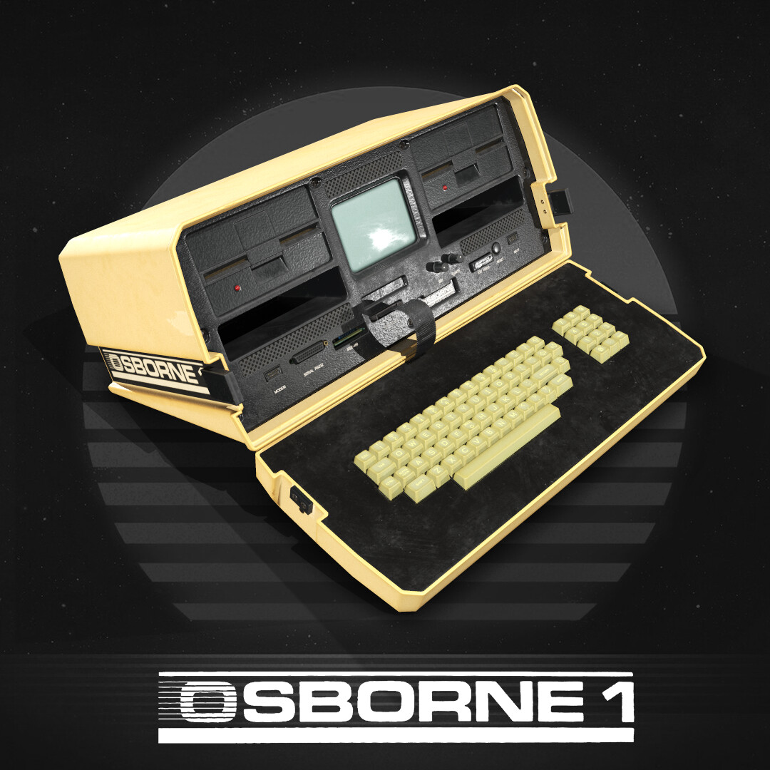 ArtStation - Osborne 1 portable computer