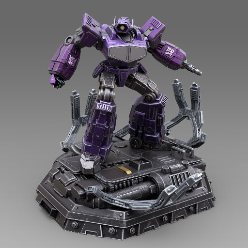 ArtStation - WIP Shockwave Transformers