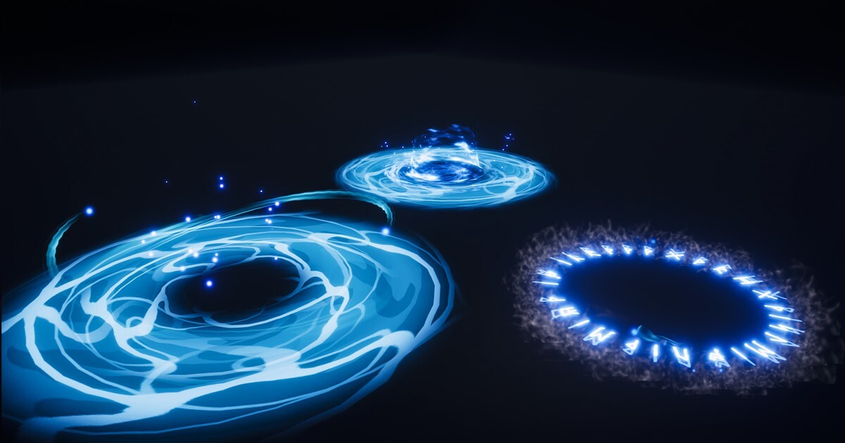 ArtStation - Selection Aura / Magic Spells