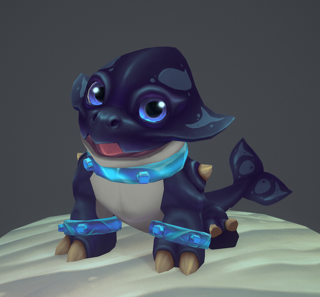 ArtStation - Orcani Pup Battle Pet