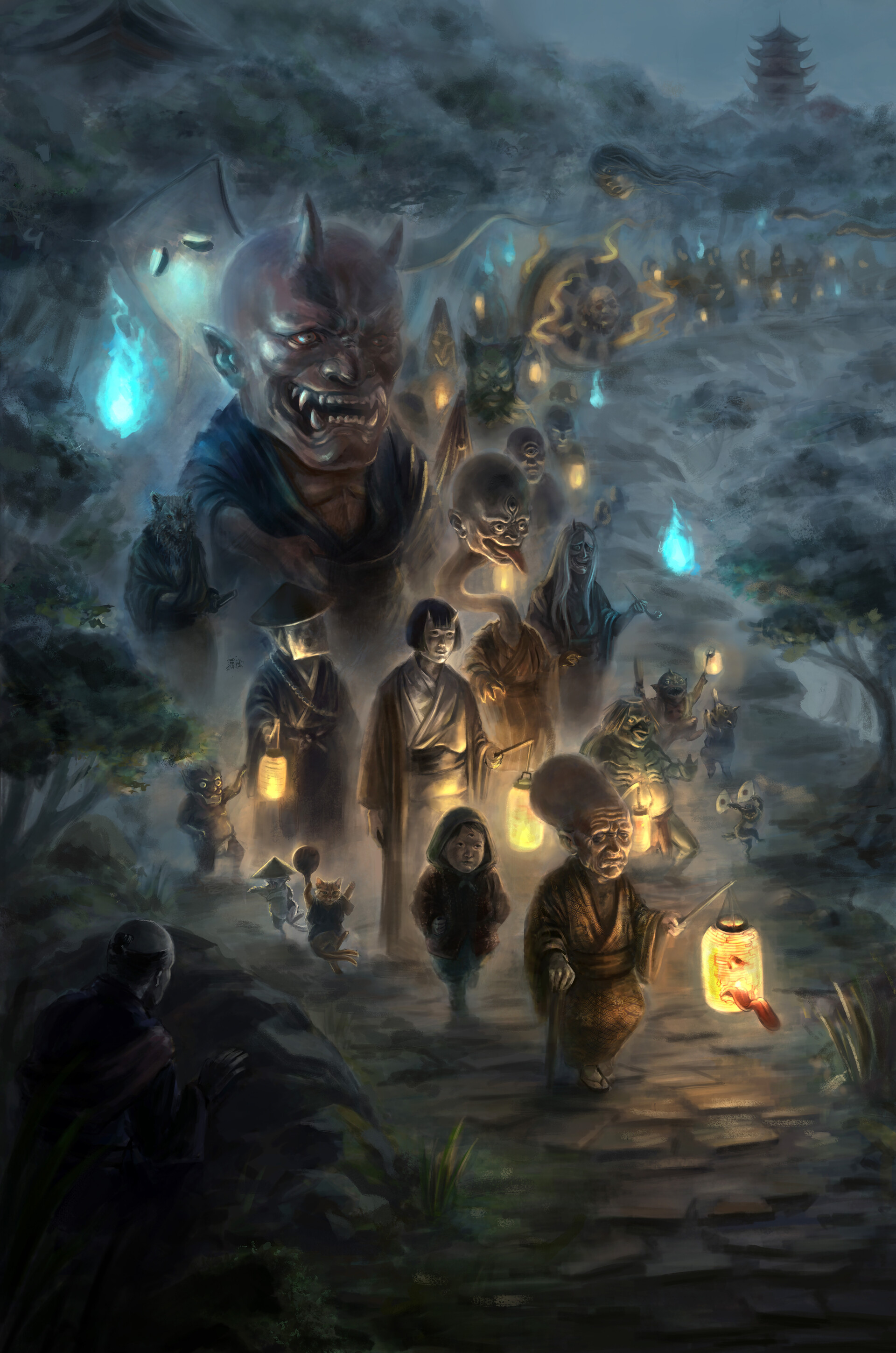 Jemin Ren - 【百鬼夜行】Night Parade of One Hundred Demons