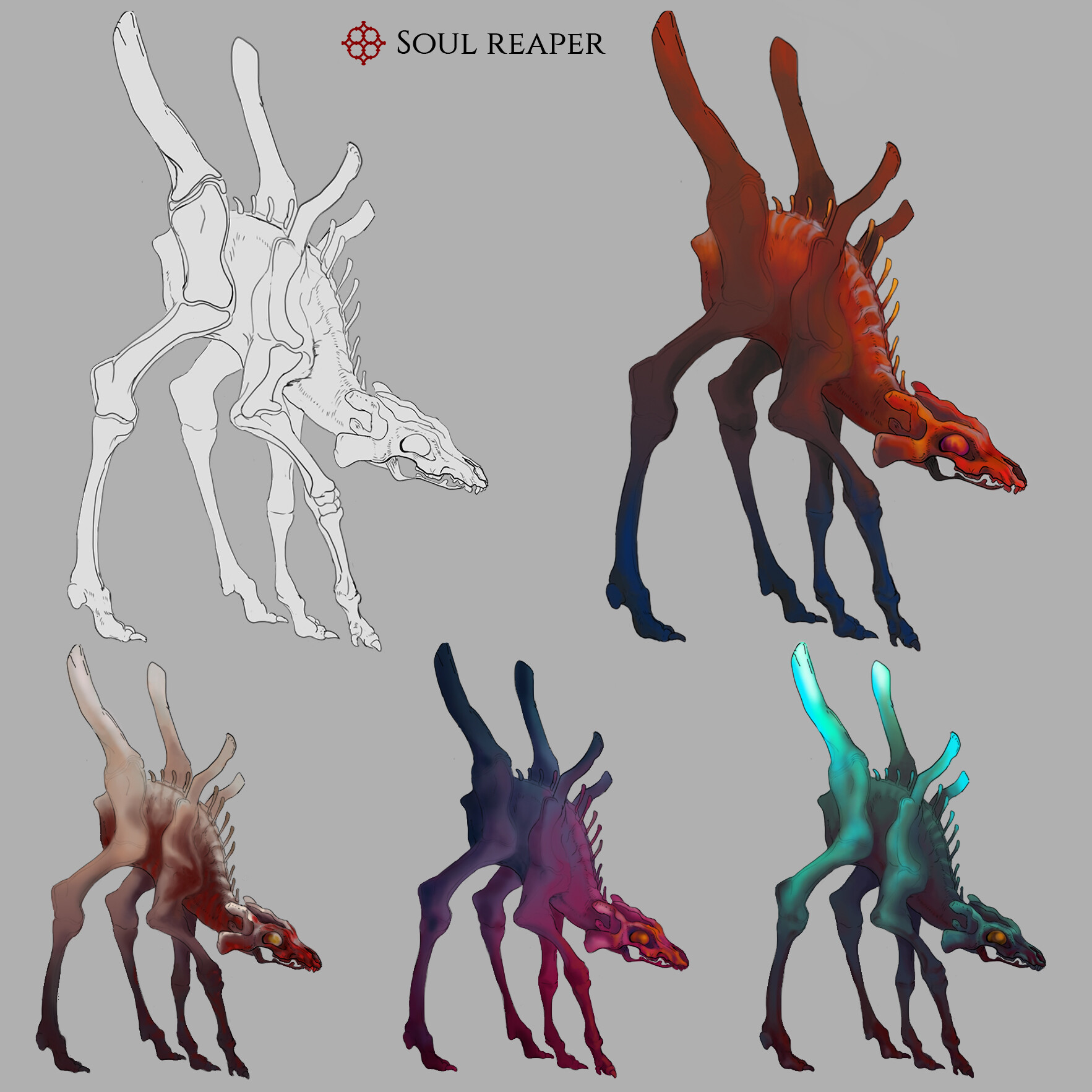 ArtStation - Concept art reaper of souls