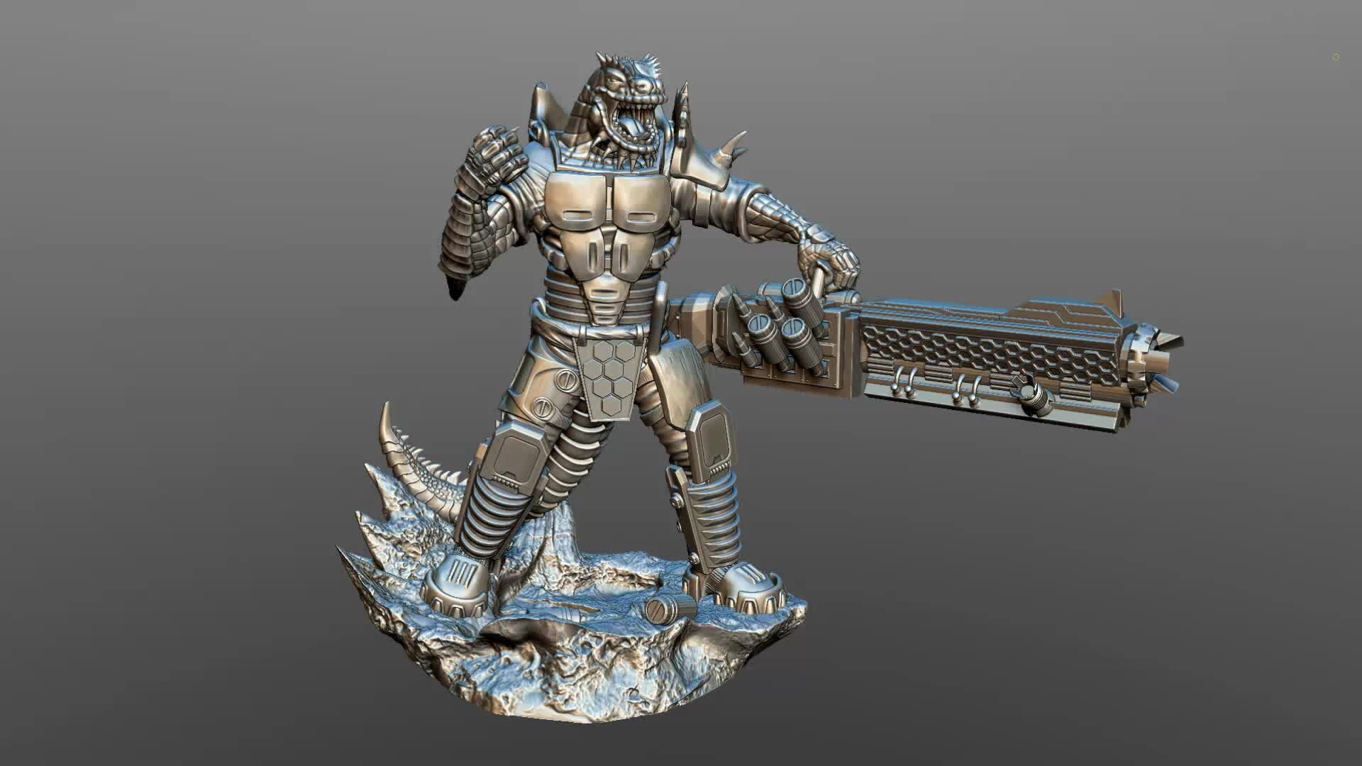 ArtStation - Vesk Soldier Starfinder