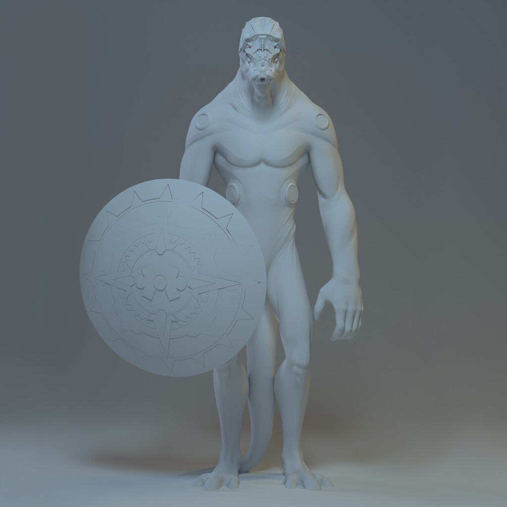 ArtStation - Aztec warrior concept