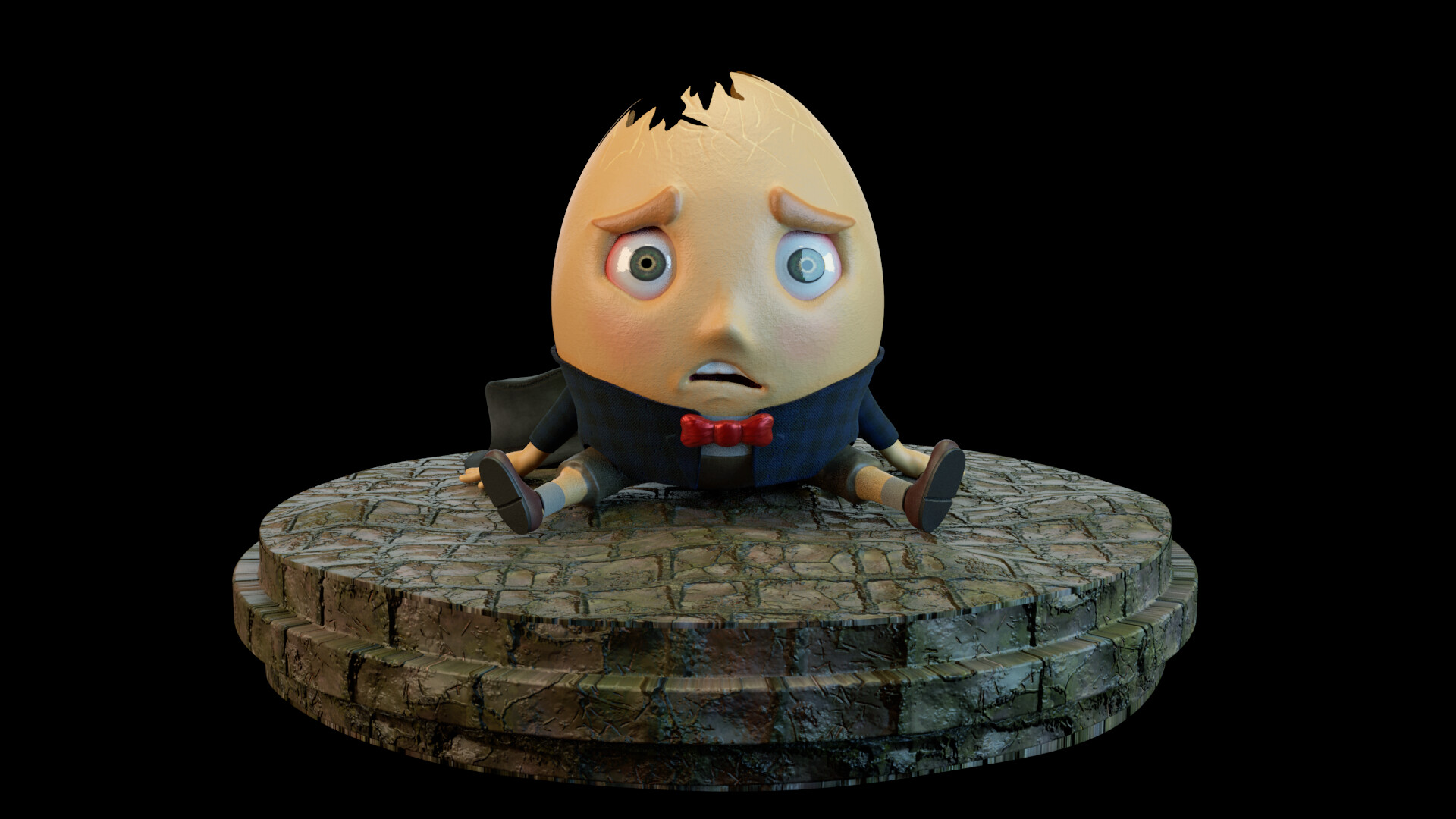 ArtStation - Humpty Dumpty 3D Model