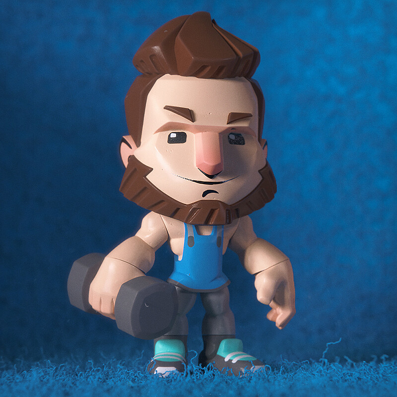 ArtStation - Toy Design: Modular Toy for Fitness Brands