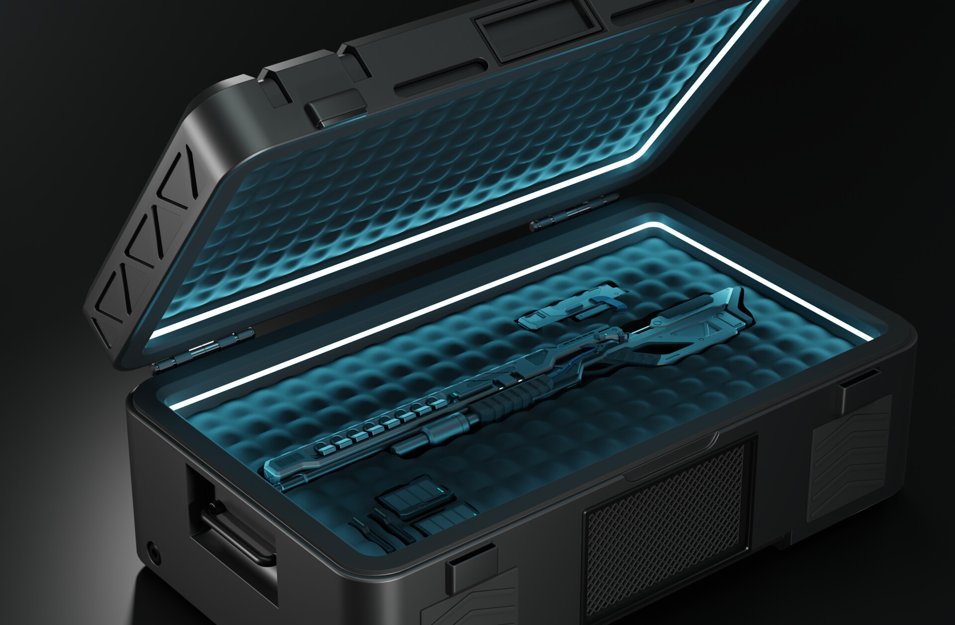 ArtStation - Energy Sniper Rifle Concept