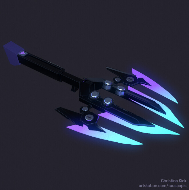 ArtStation - PROJECT: Vayne Crossbow (Gameready)