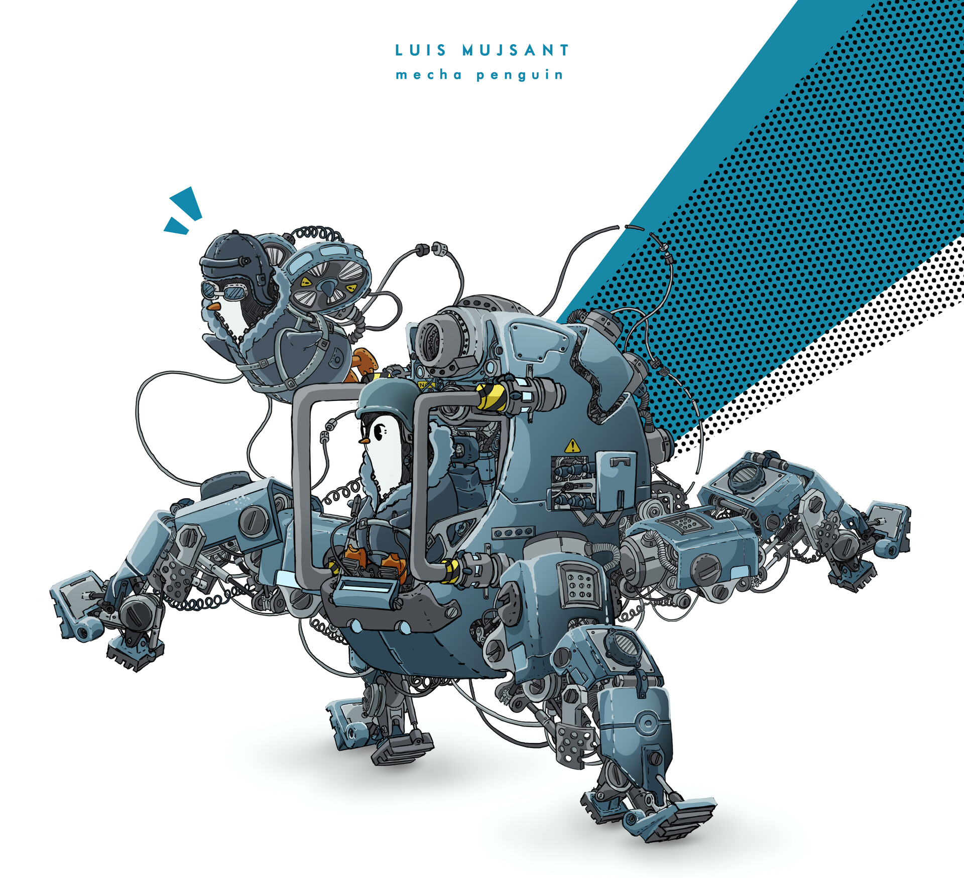 ArtStation - Mech penguin