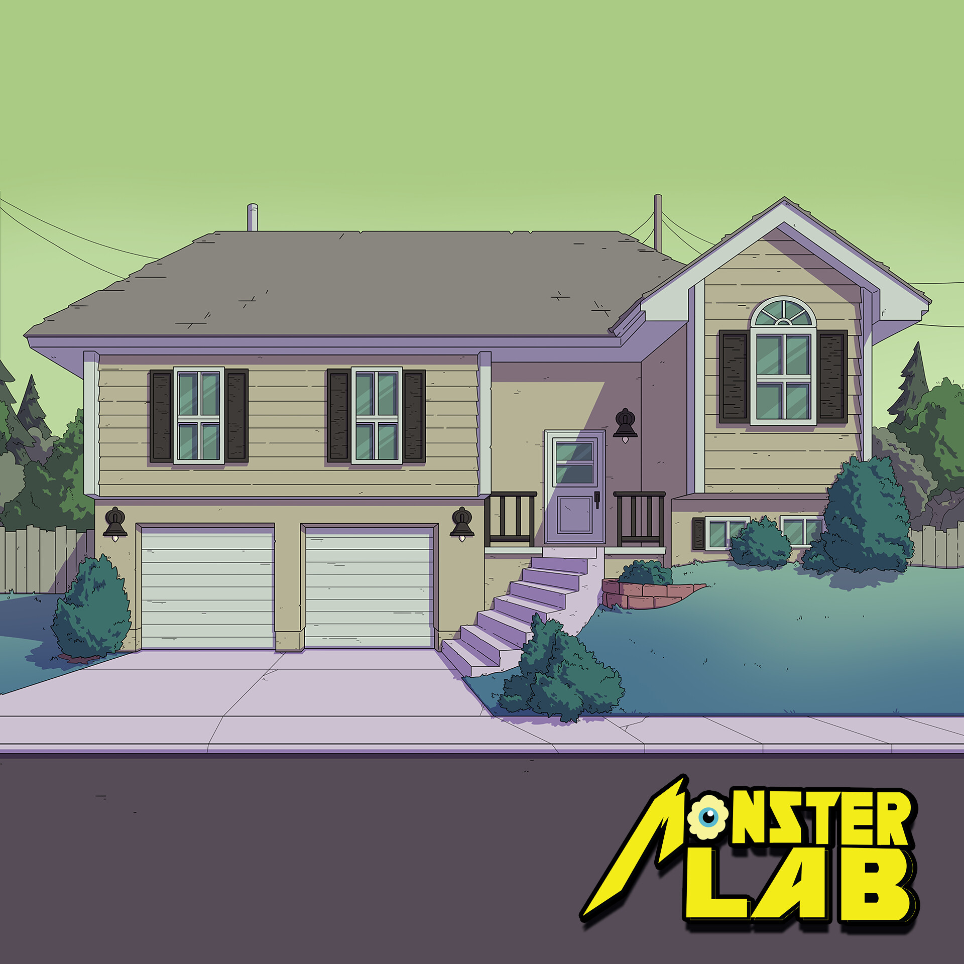 ArtStation - Monster Lab: Kings House