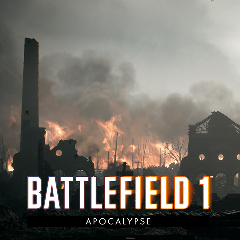 ArtStation - Battlefield 1 Apocalypse - River Somme