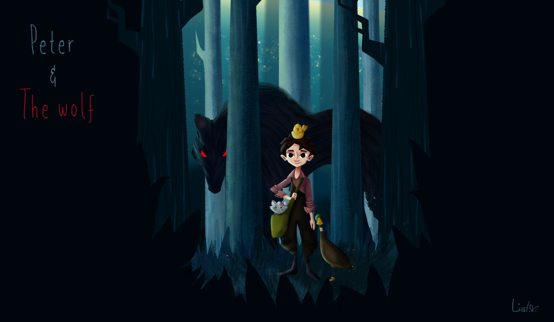 ArtStation - “Peter and the wolf”